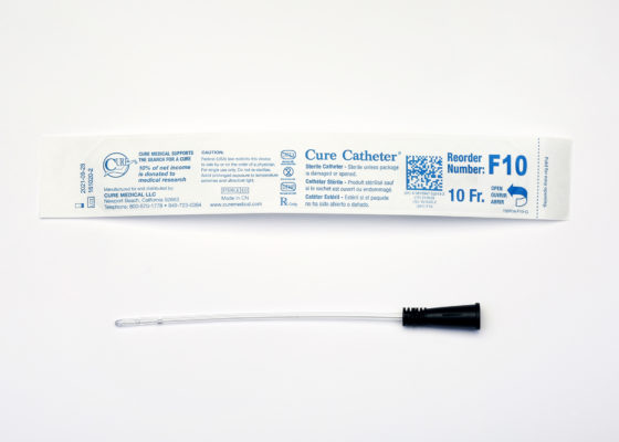 CATH PRE-LUBRICATED MALE 14 FR 16" STRAIGHT TIP