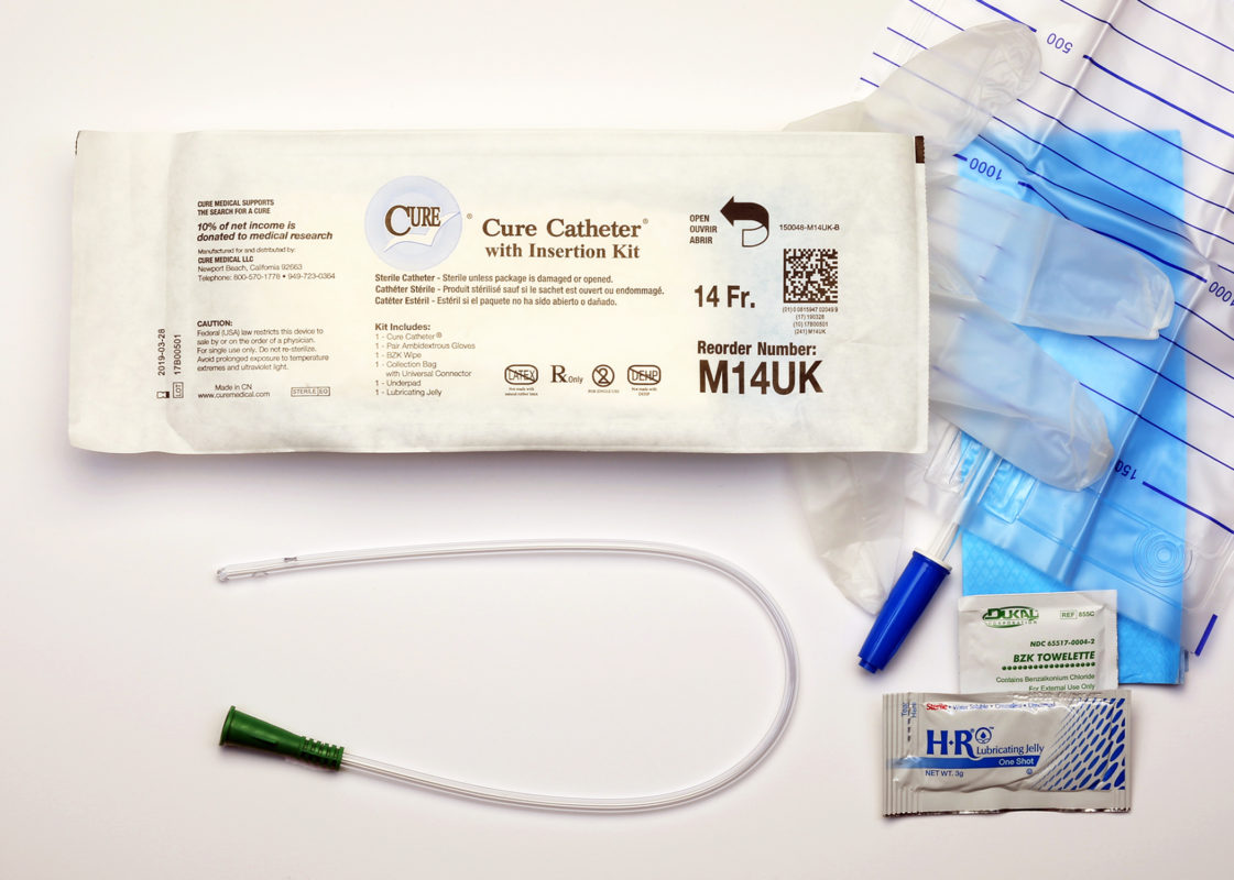 CATHETER 14FR 16" COUDE MALE | Urological Supplies