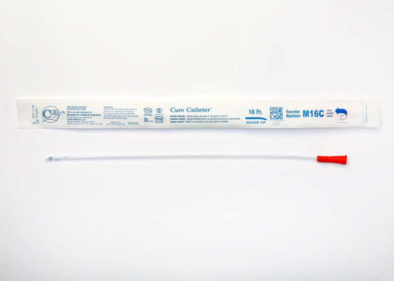 CATHETER 16FR 16" COUDE MALE EA ⋆ MyMedSupplies.com